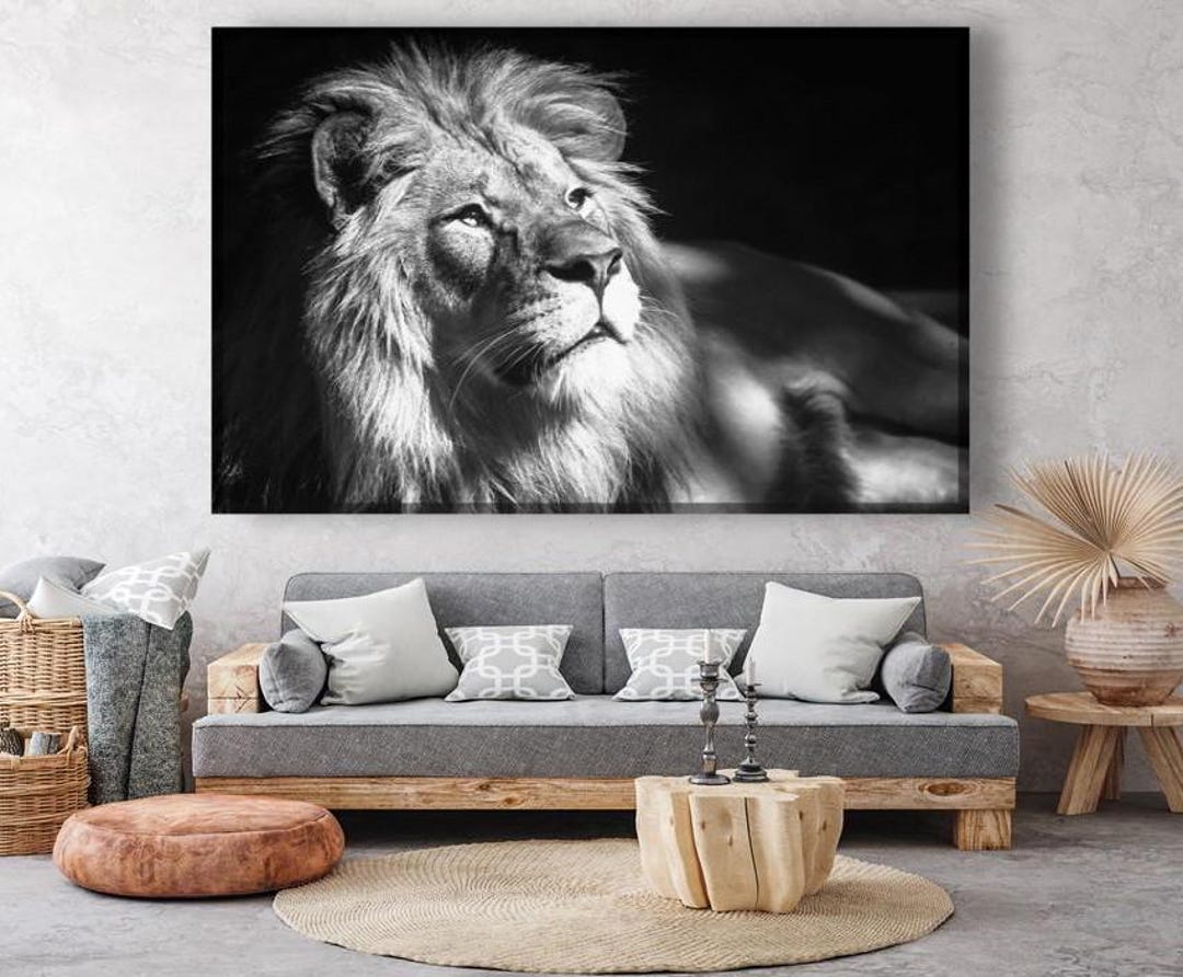 Majestic Animal Portrait, Big Cat Wall Art, Wildlife Photography Print ...