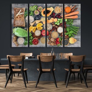Kitchen Wall Art Food Art Food Wall Art Kitchen Wall Decor - Etsy
