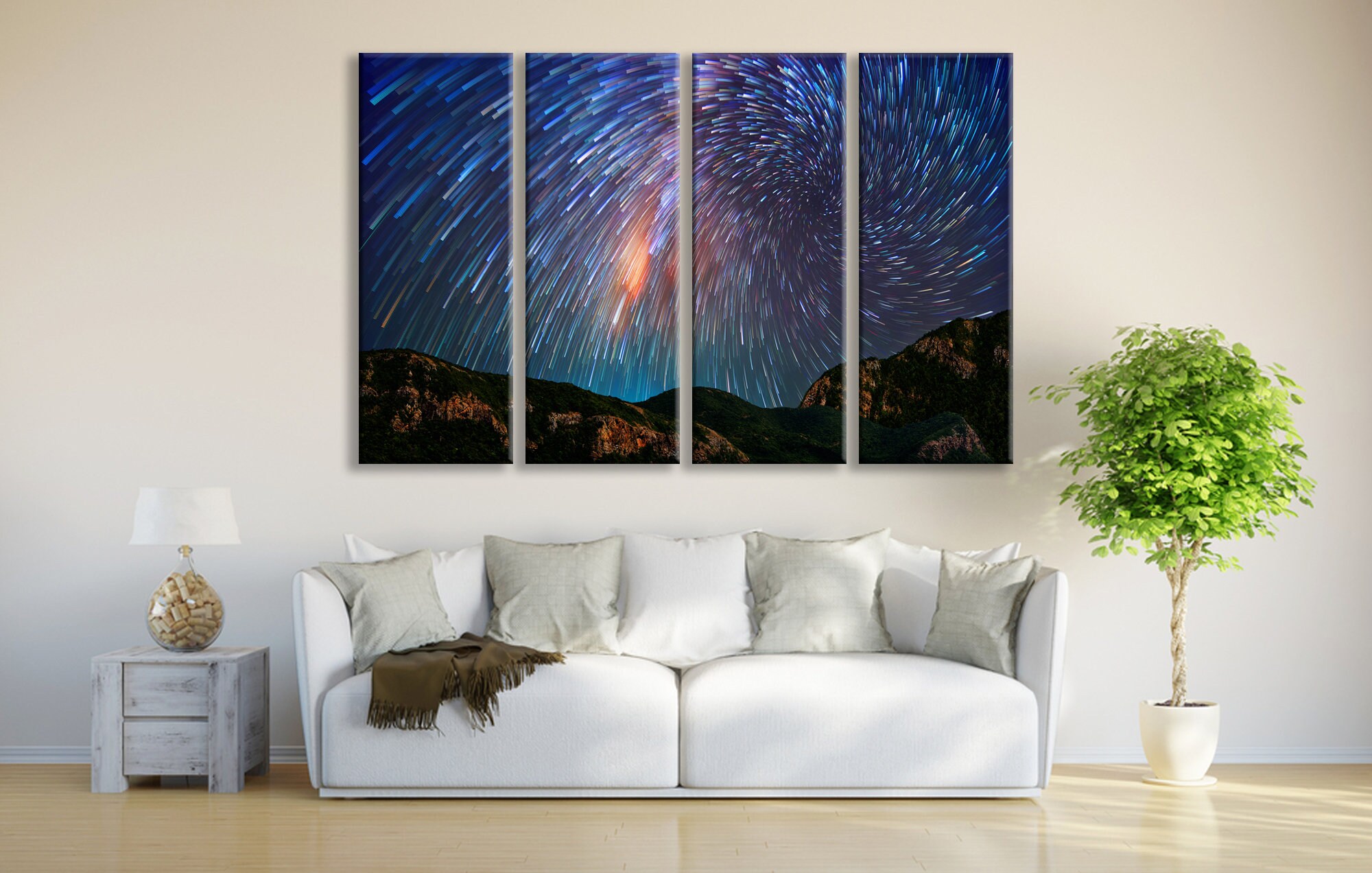 Galaxy Poster Space Wall Art Astronomy Wall Decor | Etsy