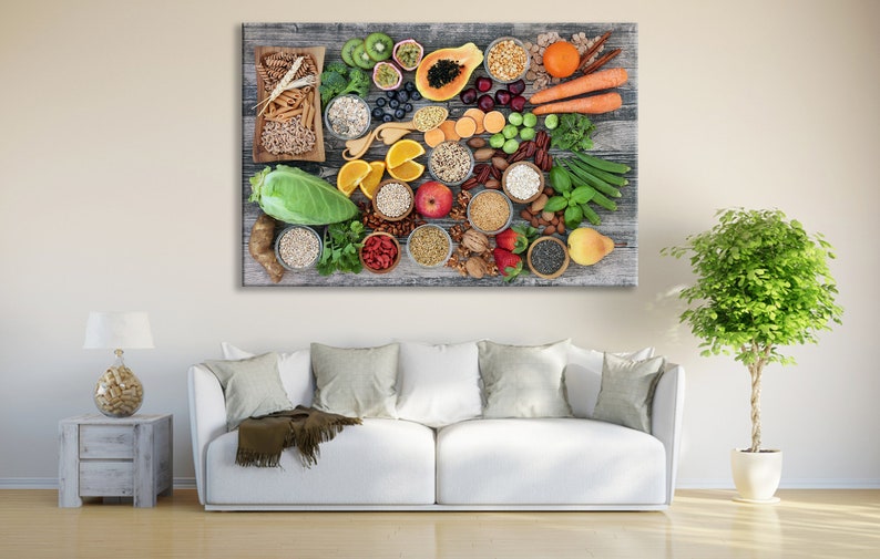 Kitchen Wall Art Food Art Food Wall Art Kitchen Wall Decor | Etsy