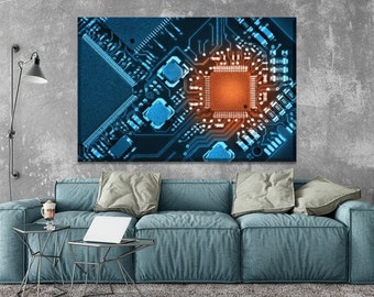 Microprocessor Art - Etsy