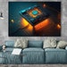 Computer Chip Wall Art, Cirquit Board Print, Microcontroller Poster, IT ...