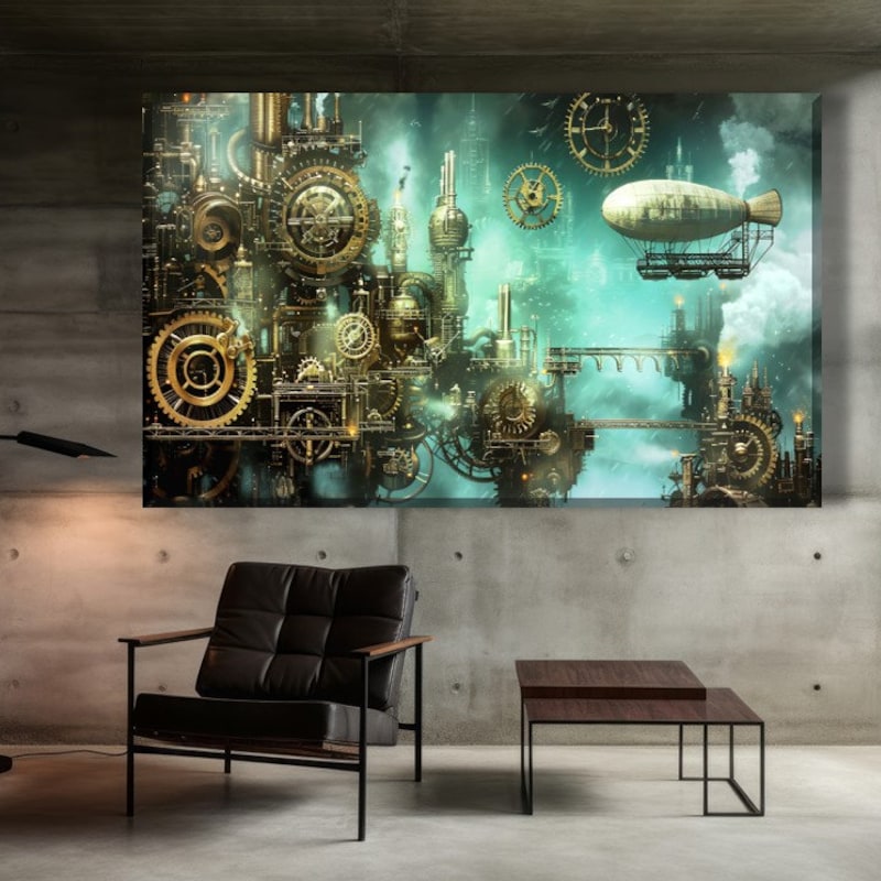 Steampunk Wall Art - Etsy UK