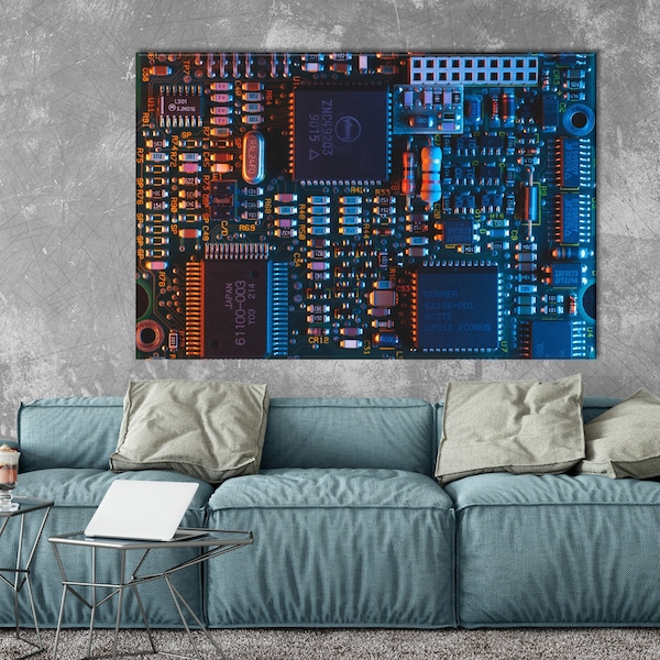 Circuit Board Art - Etsy