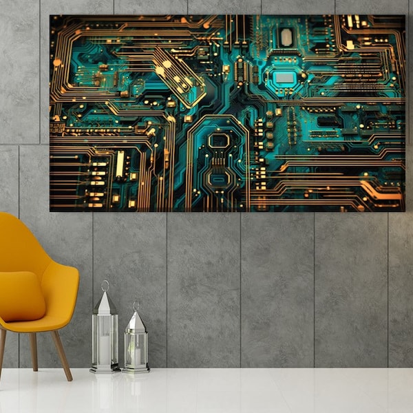 Motherboard Art - Etsy
