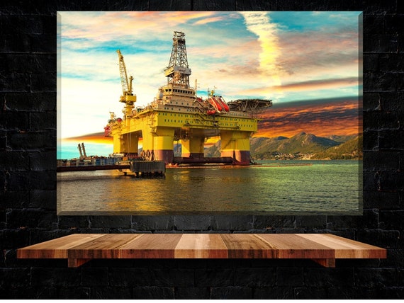 Oil Derrick Art