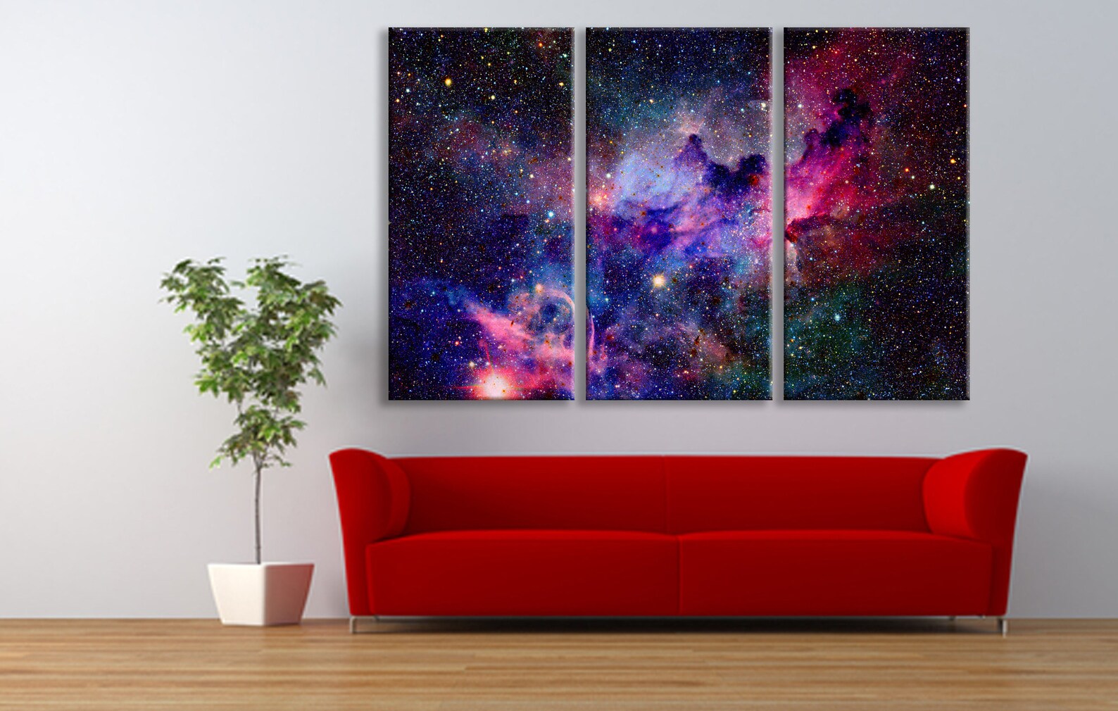 Space Wall Art Space Canvas Print Modern Wall Art Modern - Etsy