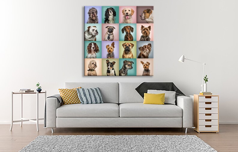 Dog Wall Art Print dog breed print dog lover gift | Etsy
