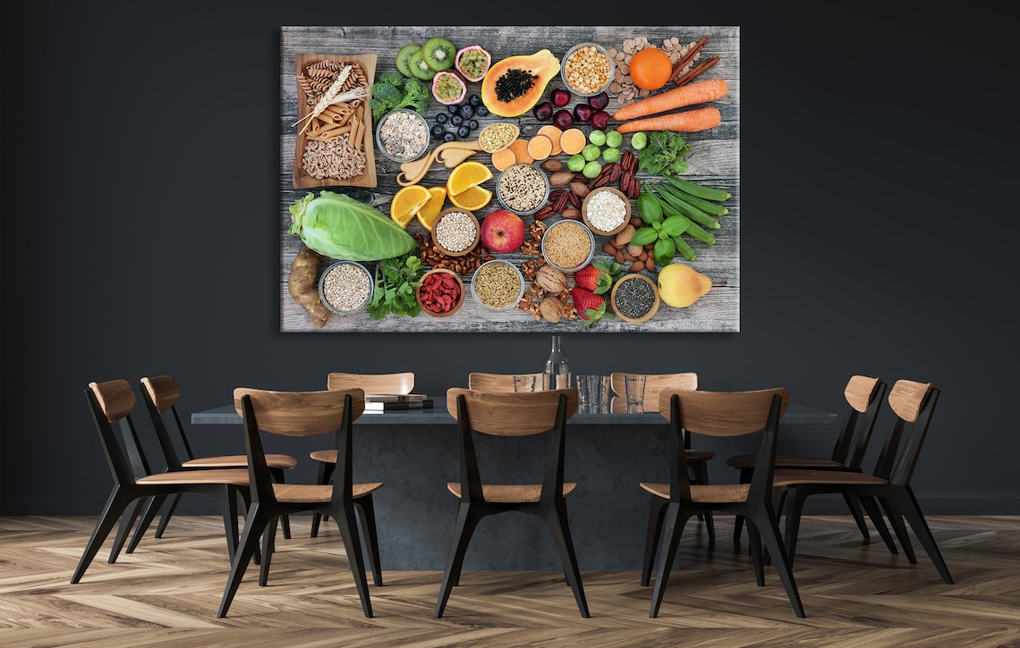 Kitchen Wall Art Food Art Food Wall Art Kitchen Wall Decor - Etsy