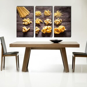 Italian Pasta, Rustic Wooden Style Decor, Pasta Wall Art, Italian ...