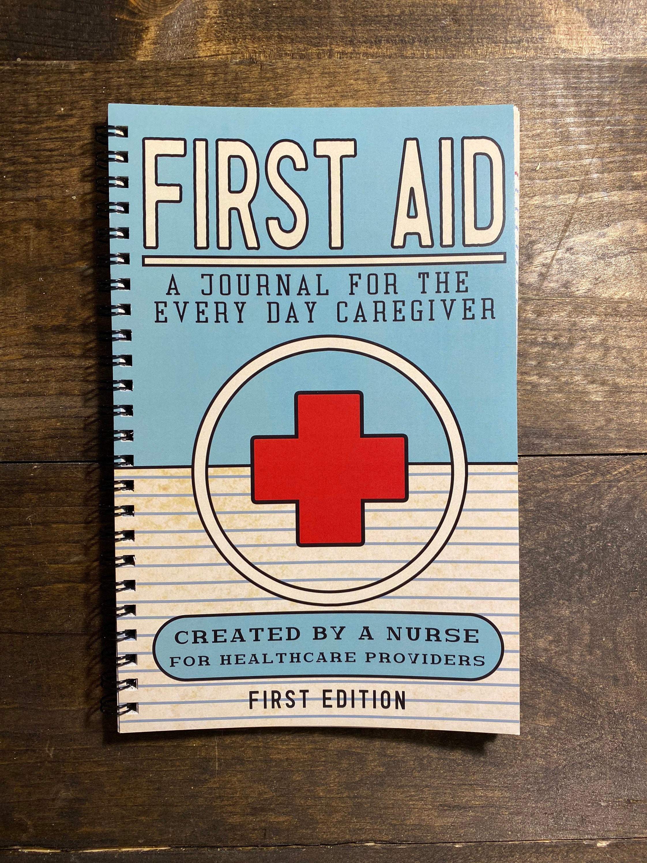 FIRST AID Journal for the Every Day Caregiver Nurse Gift - Etsy Australia