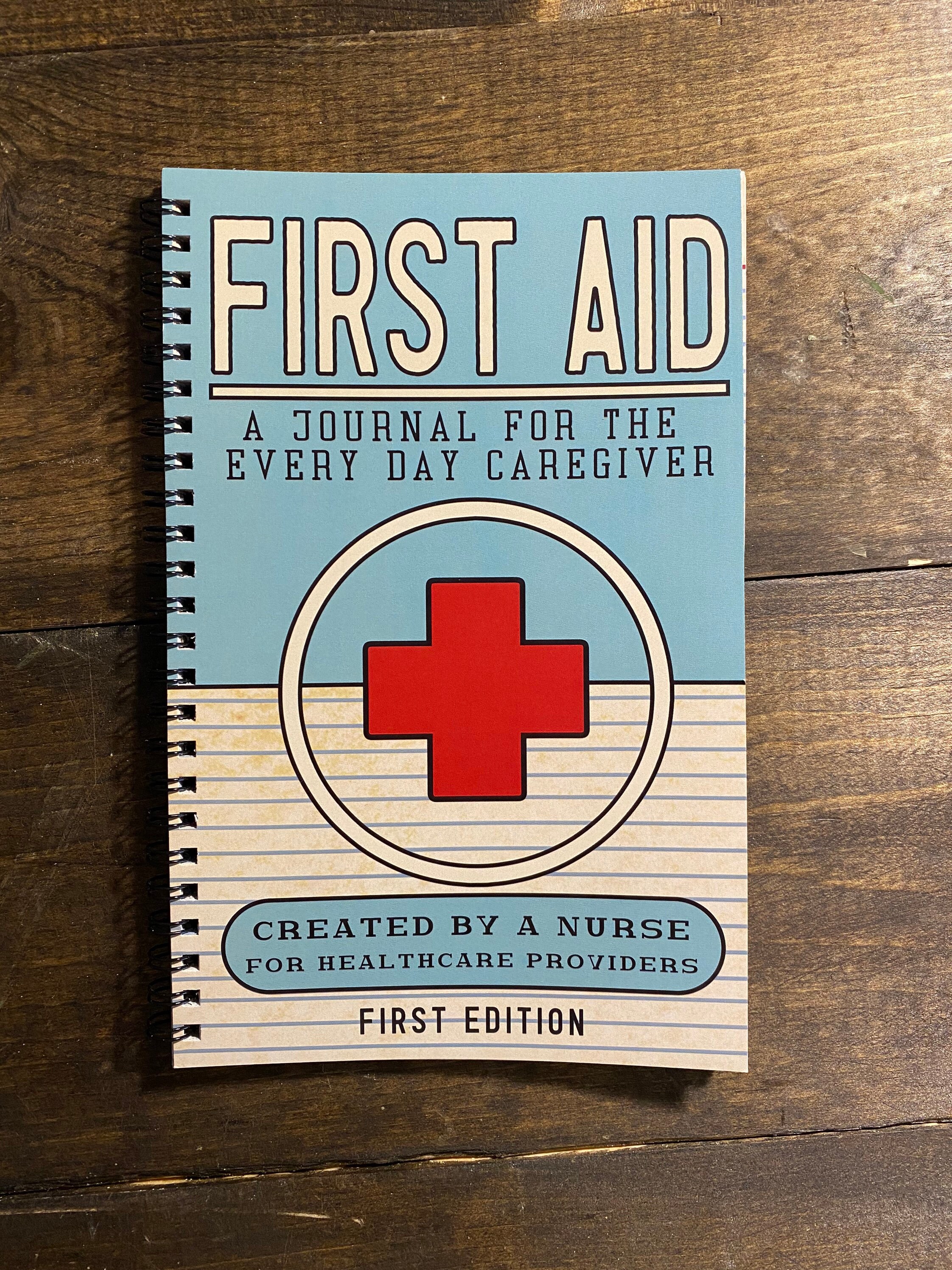 FIRST AID Journal for the Every Day Caregiver Nurse Gift - Etsy