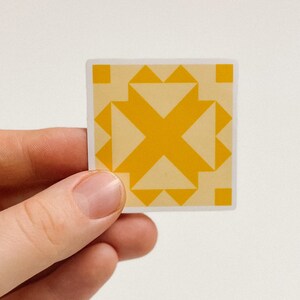 Quilt Block Stickers Rainbow Quilt Squares 2 X 2 Stickers Quilt Gift ...