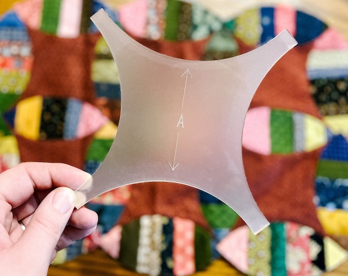 Orange Peel Plexiglass Quilting Template - Jo's Country Junction - as ...