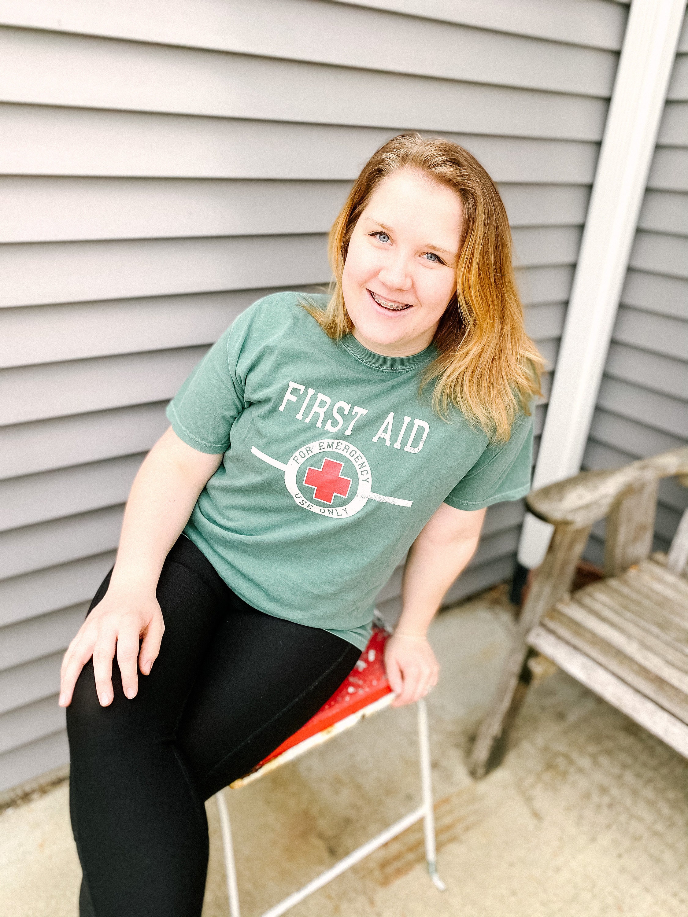 FIRST AID For Emergency Use Only Short Sleeve Tee | Etsy