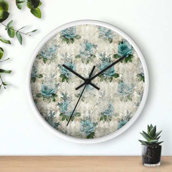 Shabby Chic Clock - Etsy