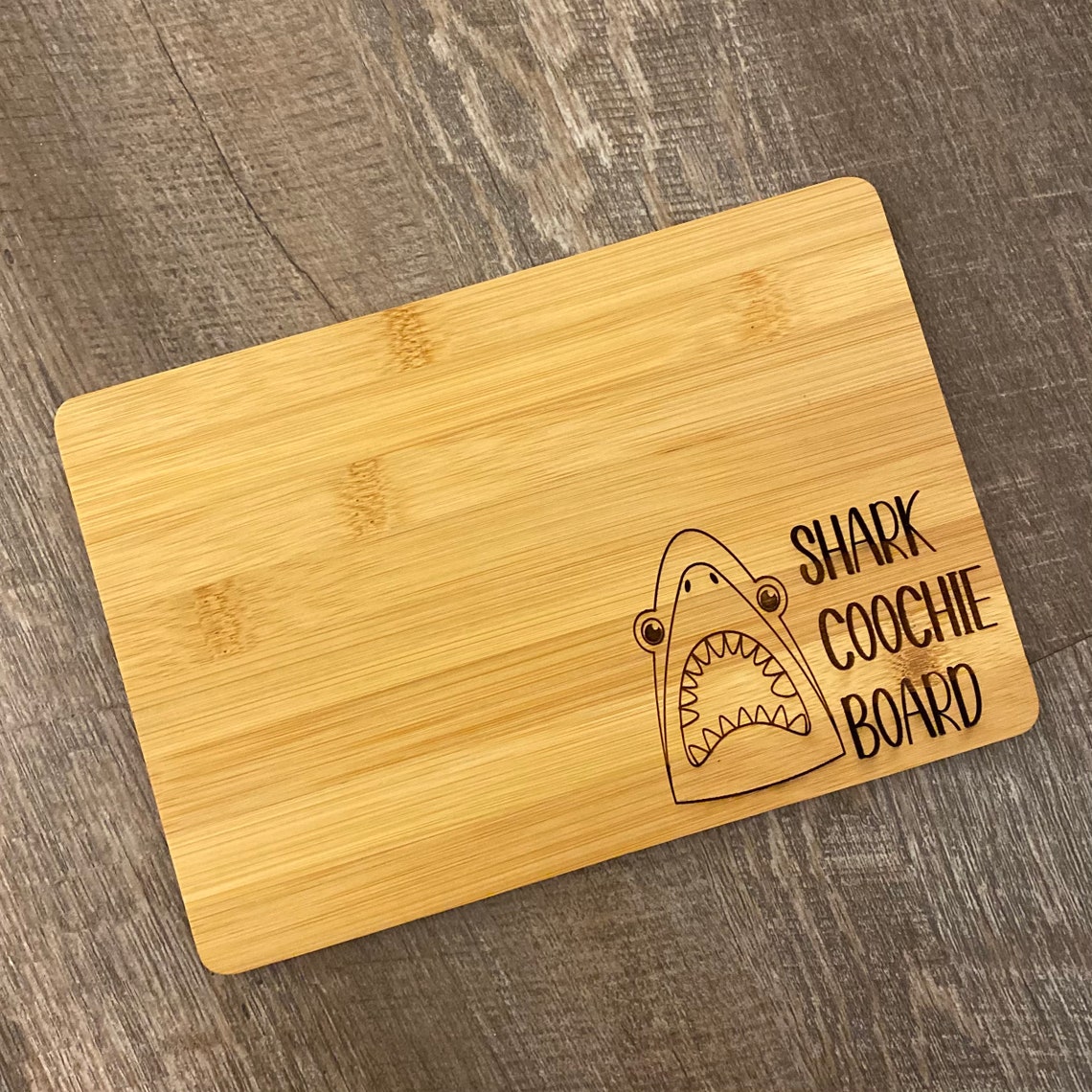 Shark Coochie Board Cheese Board Charcuterie Board Laser - Etsy