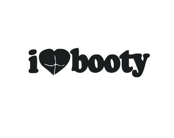 Big Booty Sticker - Etsy UK