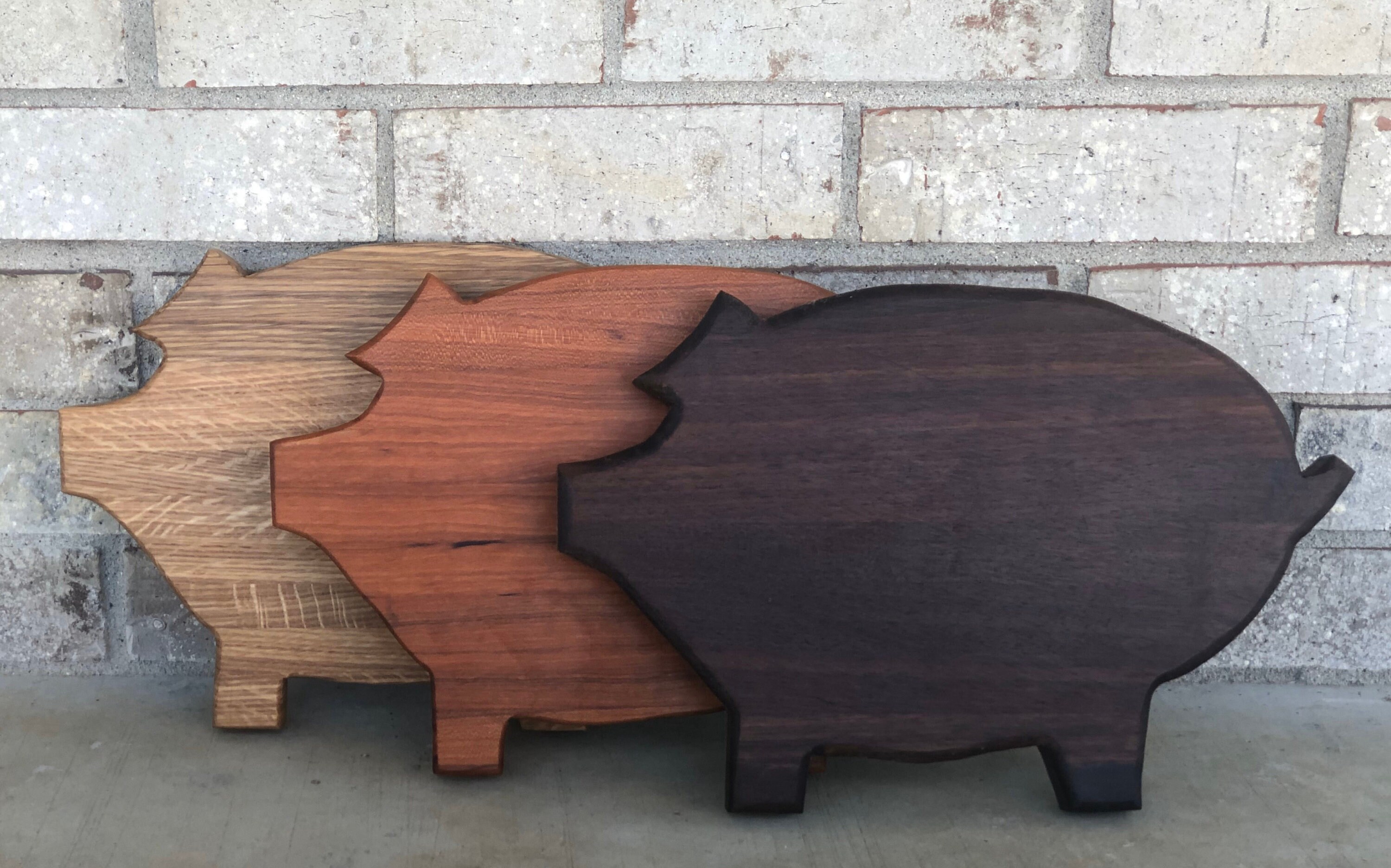 Walnut Wooden Pig Cutting Board Pig Shaped Cutting Board - Etsy