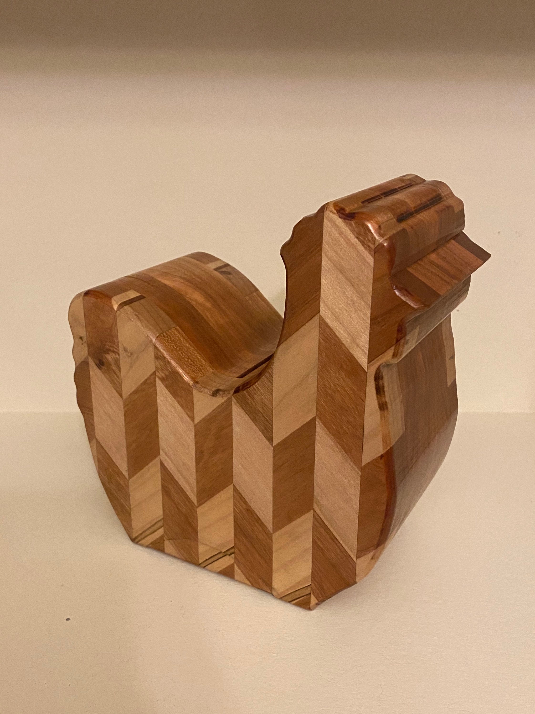 Cherry With Maple Wooden Chicken Bank Wooden Piggy Bank Coin - Etsy