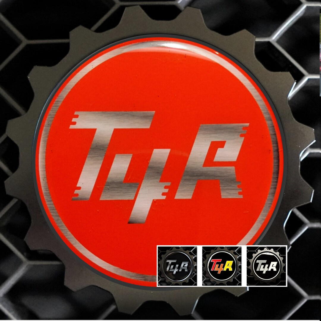 Premium Grille Badge for Toyota 4runner 3.75" Aluminum & Resin Grille ...
