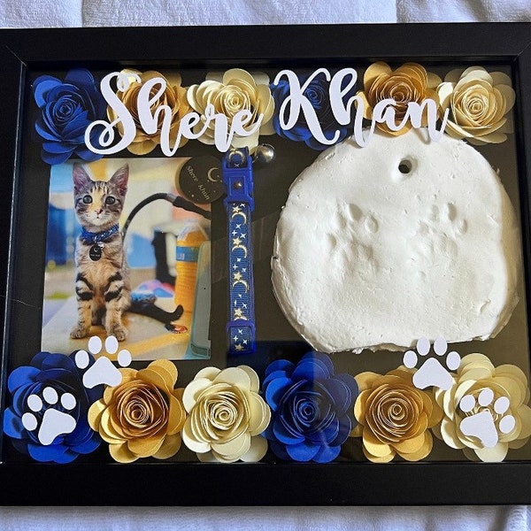 Dog Memory Shadow Box Svg - Etsy