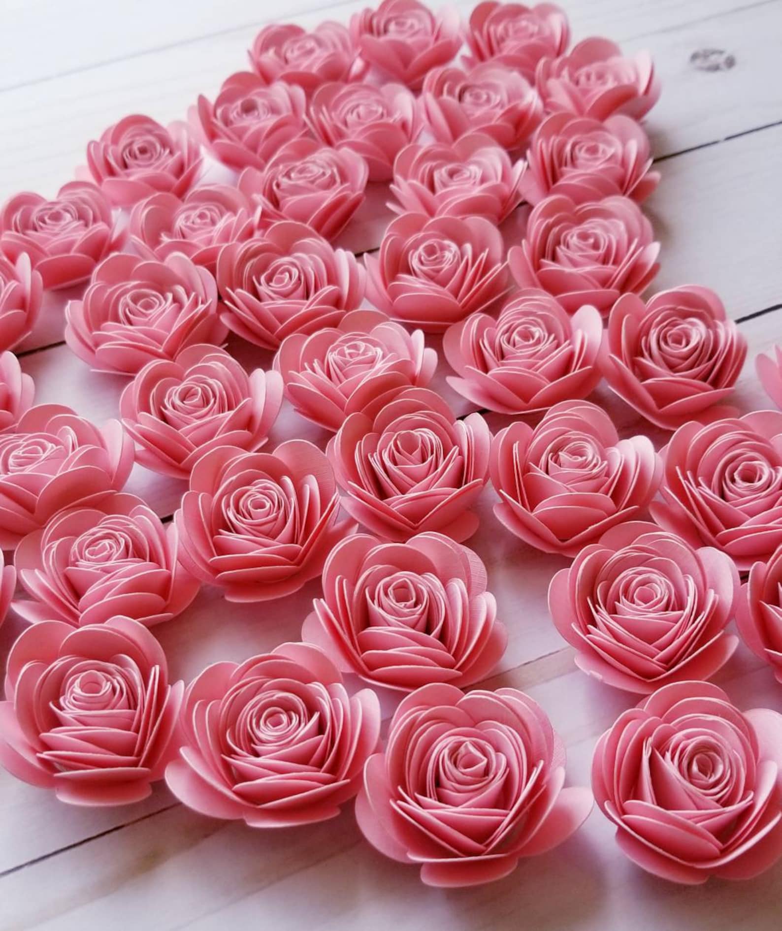 Rolled Paper Flowers Rolled Flowers - Etsy