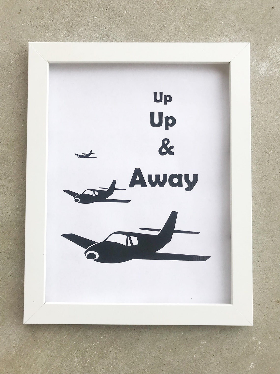 Airplane Art Boy Nursery Wall Art Boy Airplane Picture - Etsy