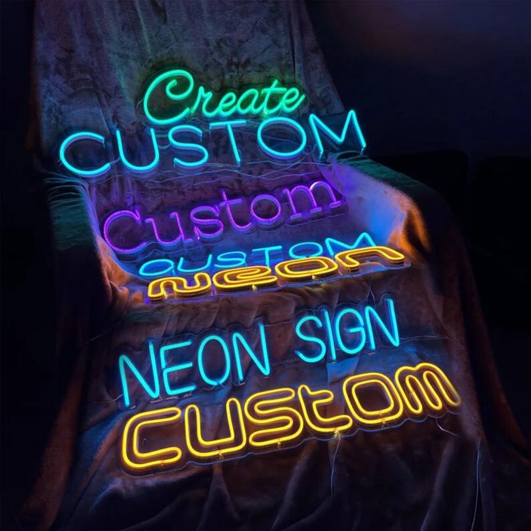 Personalized Led Name Sign Custom Teenage Girl Gifts,custom Neon Name ...