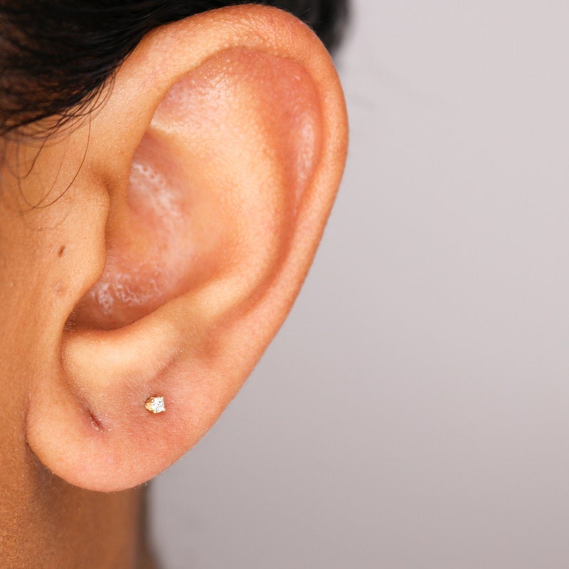 Simple Stud Earrings - Etsy