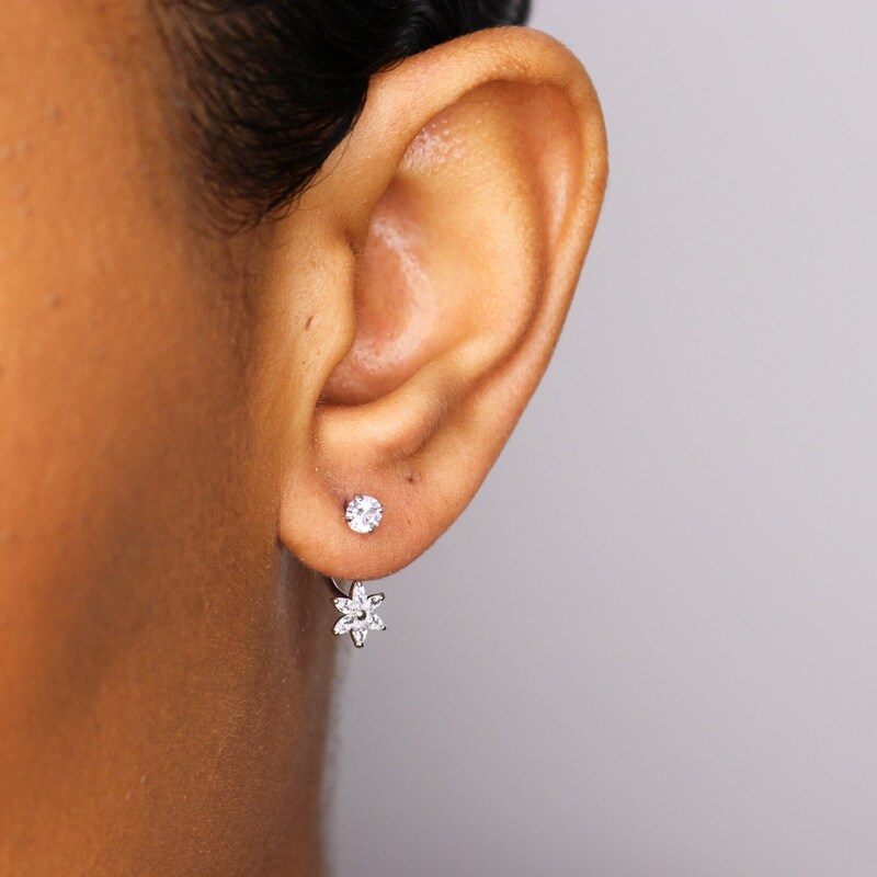 Front Back Earrings - Etsy