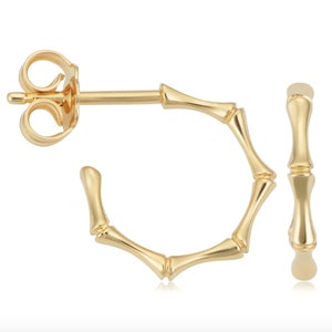 Bamboo Earrings - Etsy