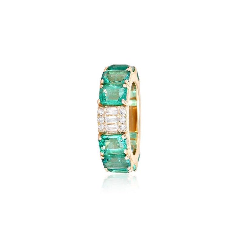 14K Large Diamond Bead Spacer, Diamond Connector Bead Spacer, Diamond ...