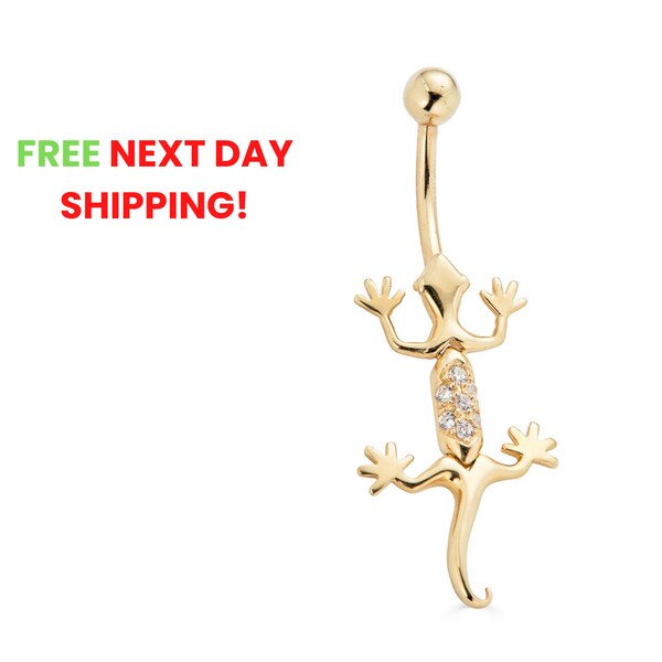 Animal Belly Ring - Etsy