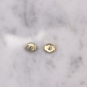 14K Guardian Backs, Safety Earring Back Replacement, 14K Gold Secure ...