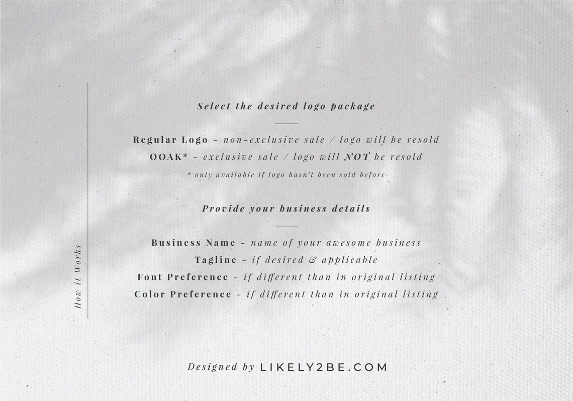 Cute Rabbit Logo in Signature Hand Drawn Style With Floral - Etsy