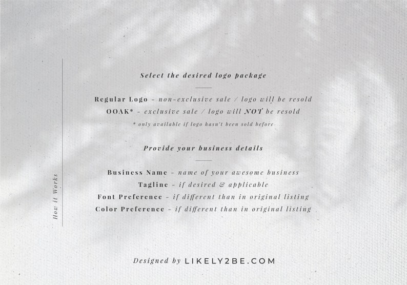 Cute Rabbit Logo in Signature Hand Drawn Style With Floral - Etsy