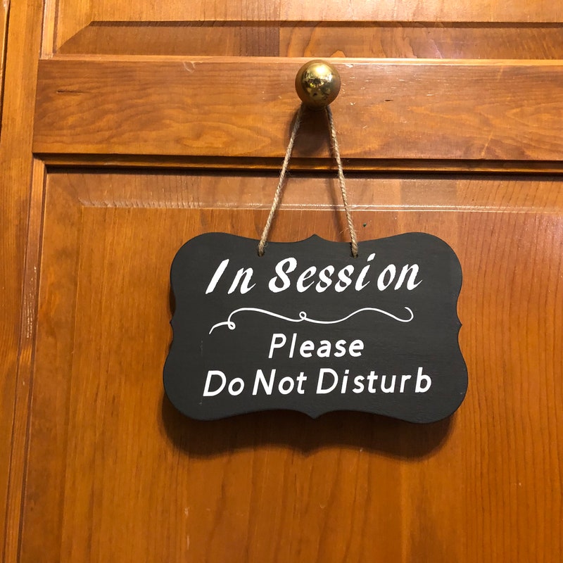 In Session Sign - Etsy