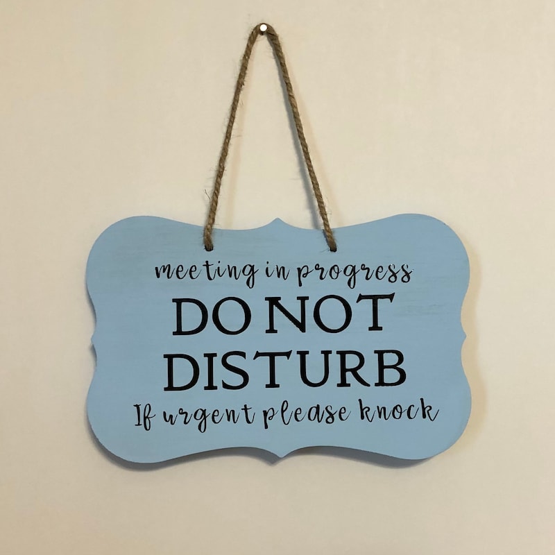 Do Not Disturb Sign - Etsy