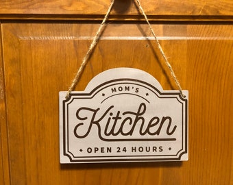 Kitchen Open Sign - Etsy