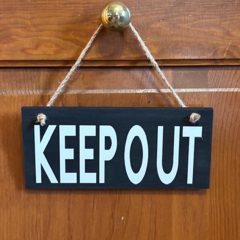 Keep Out Room Sign - Etsy