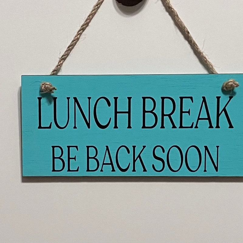 Break Time Signs - Etsy