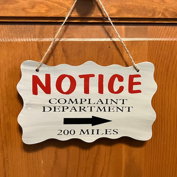 Complaint Department - Etsy
