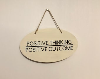 Positive Thinking - Etsy