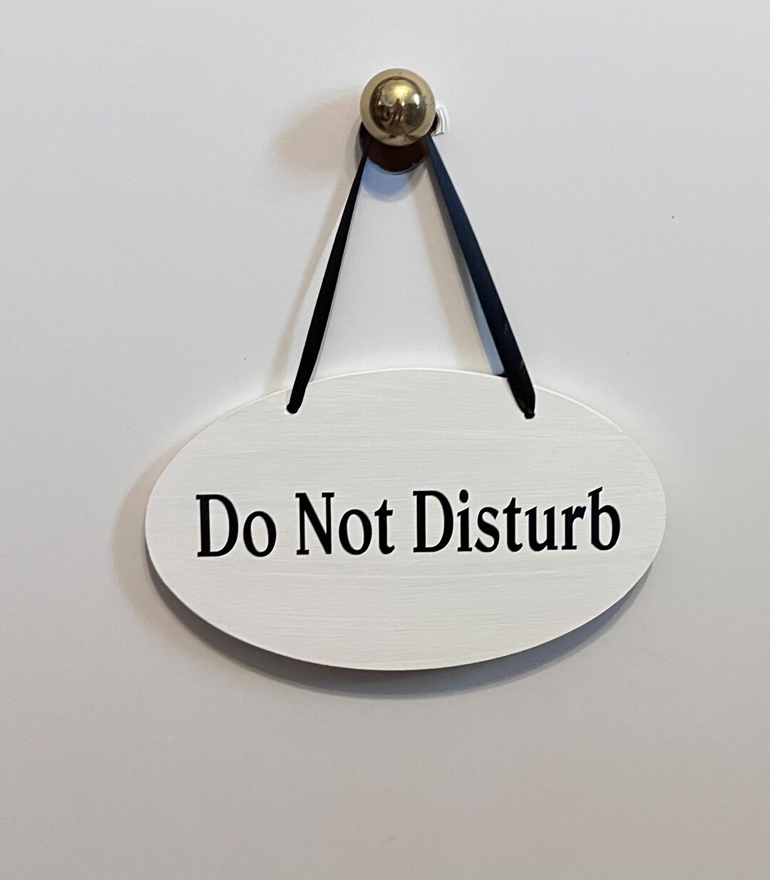 Do Not Disturb. Wood, Hand Painted, Vinyl Lettering, Do Not Disturb. 8. ...