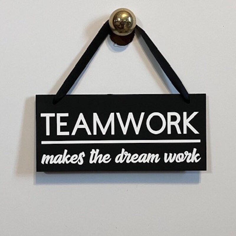 Teamwork Wall Art - Etsy