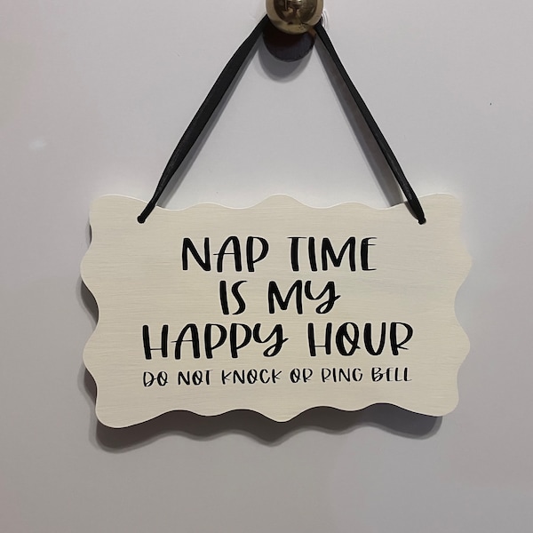 Napping Sign - Etsy