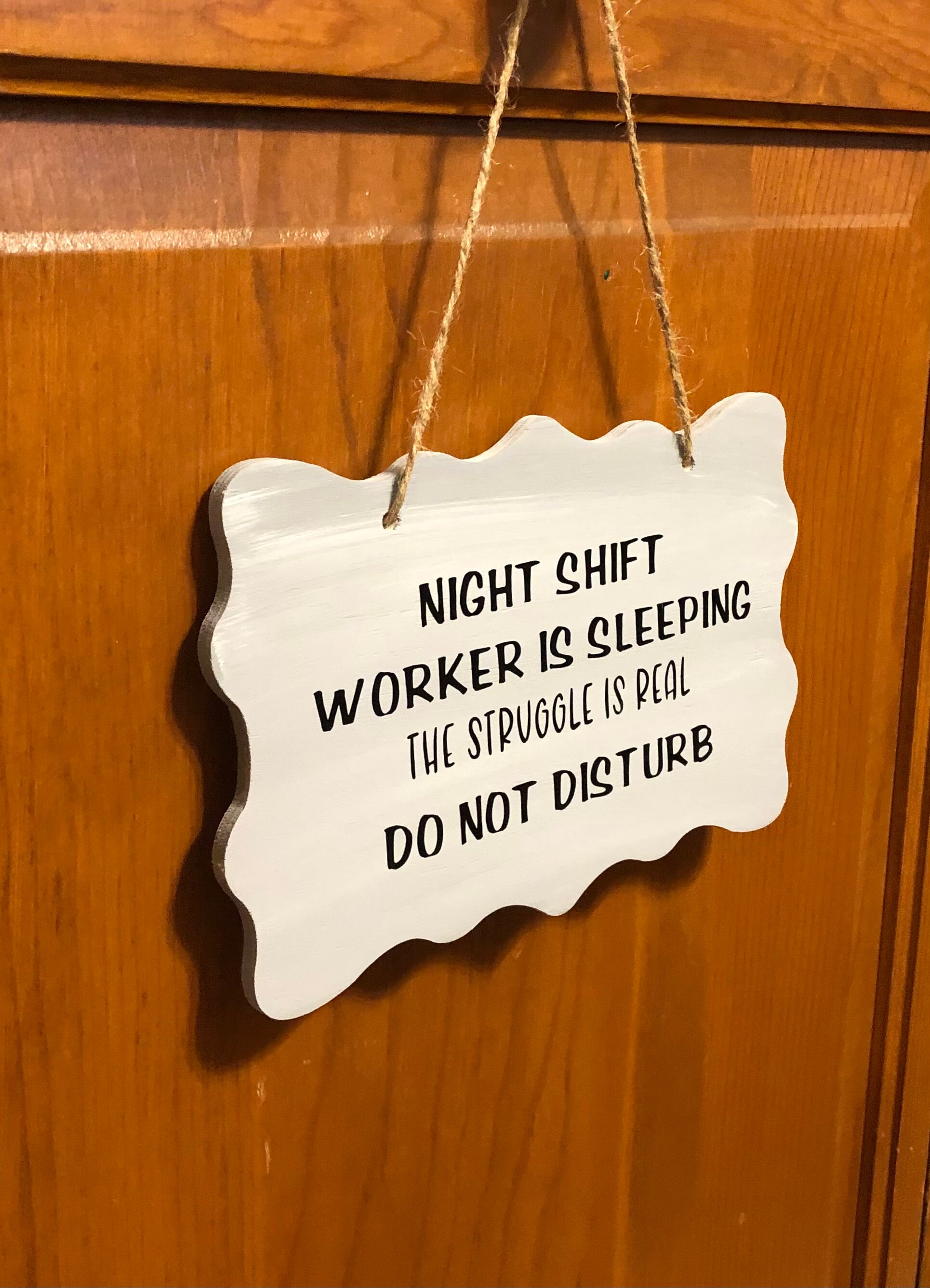 Night Shift Worker is Sleeping the Struggle is Real Do Not Disturb ...