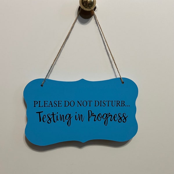 Do Not Disturb Door Hanger - Etsy