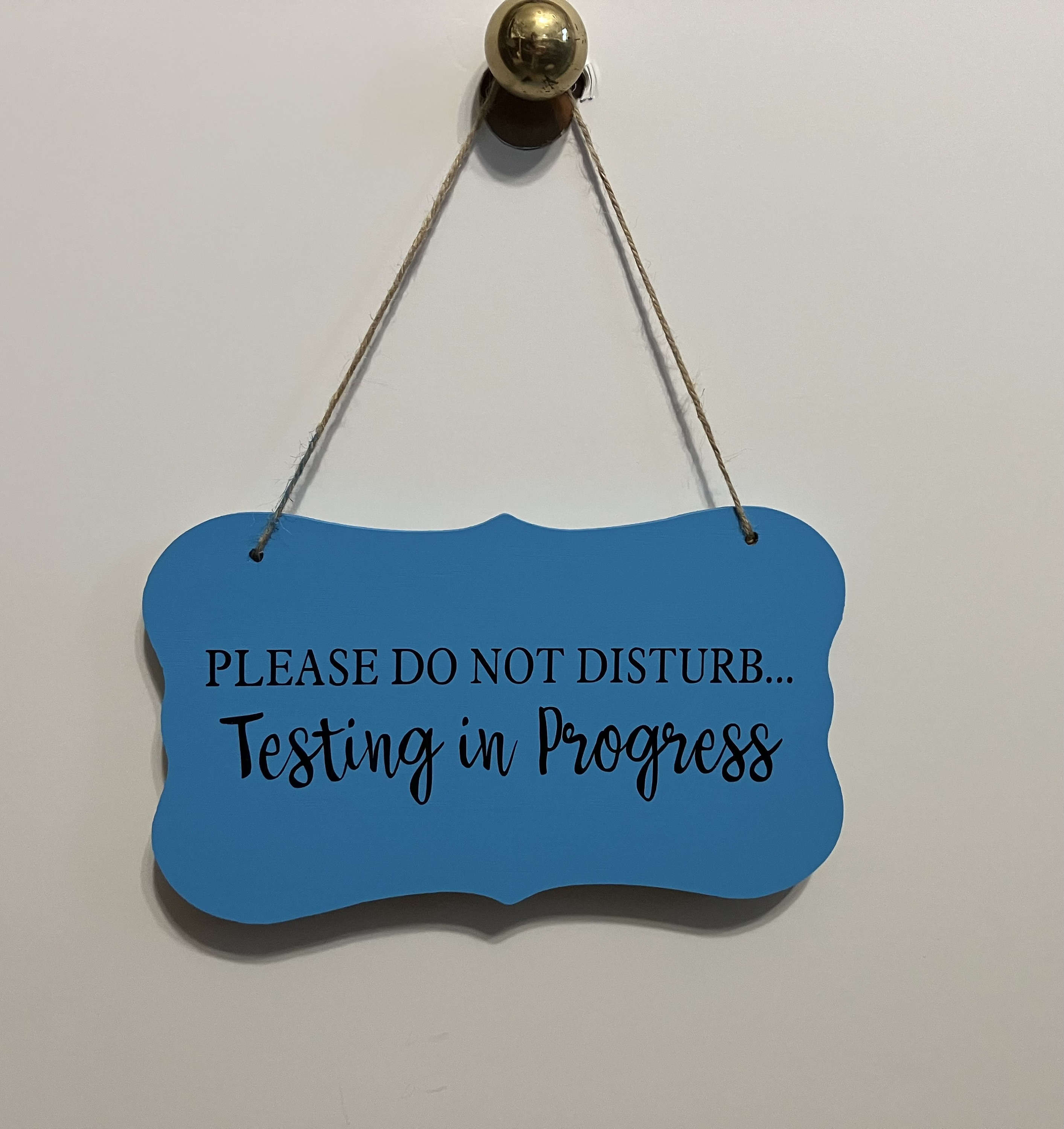 Testing Please Do Not Disturb